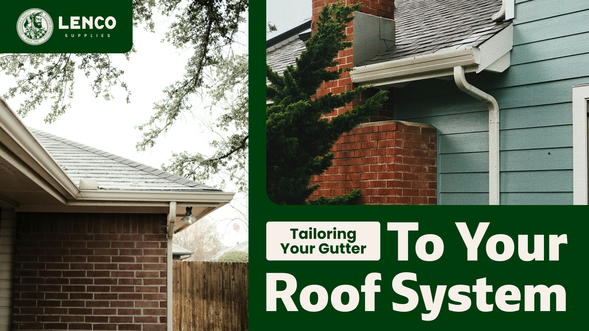 Best Gutter Material: K-Style vs Yankee Gutters - LENCO Supplies